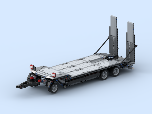 LEGO MOC Flatbed Trailer for Arocs by littldd | Rebrickable - Build ...
