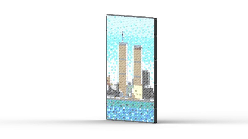 LEGO MOC-185030 World Trade Center Lenticular by Vindic8ed ...