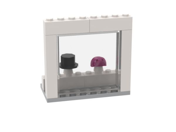 LEGO MOC BYGGLEK Hat display by WafityYT | Rebrickable - Build with LEGO