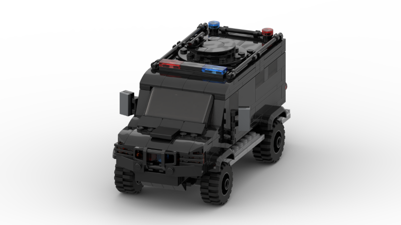 LEGO MOC SWAT Truck - Lenco Bearcat by Gamma Bricks | Rebrickable ...