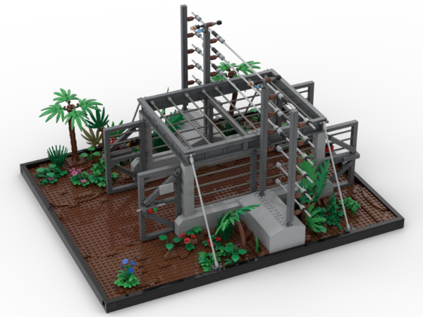 LEGO MOC JP Helipad Gate (Full Diorama) by JP_Brick | Rebrickable ...