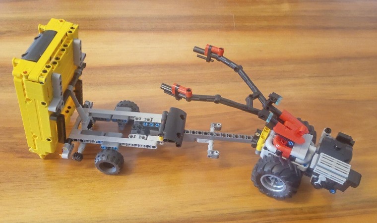 LEGO MOC Tipping Trailer for Single-Axle Tractor by Larsagri ...