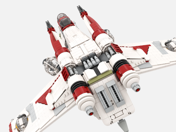 LEGO MOC Republic Gunship by Marius2002 | Rebrickable - Build with LEGO