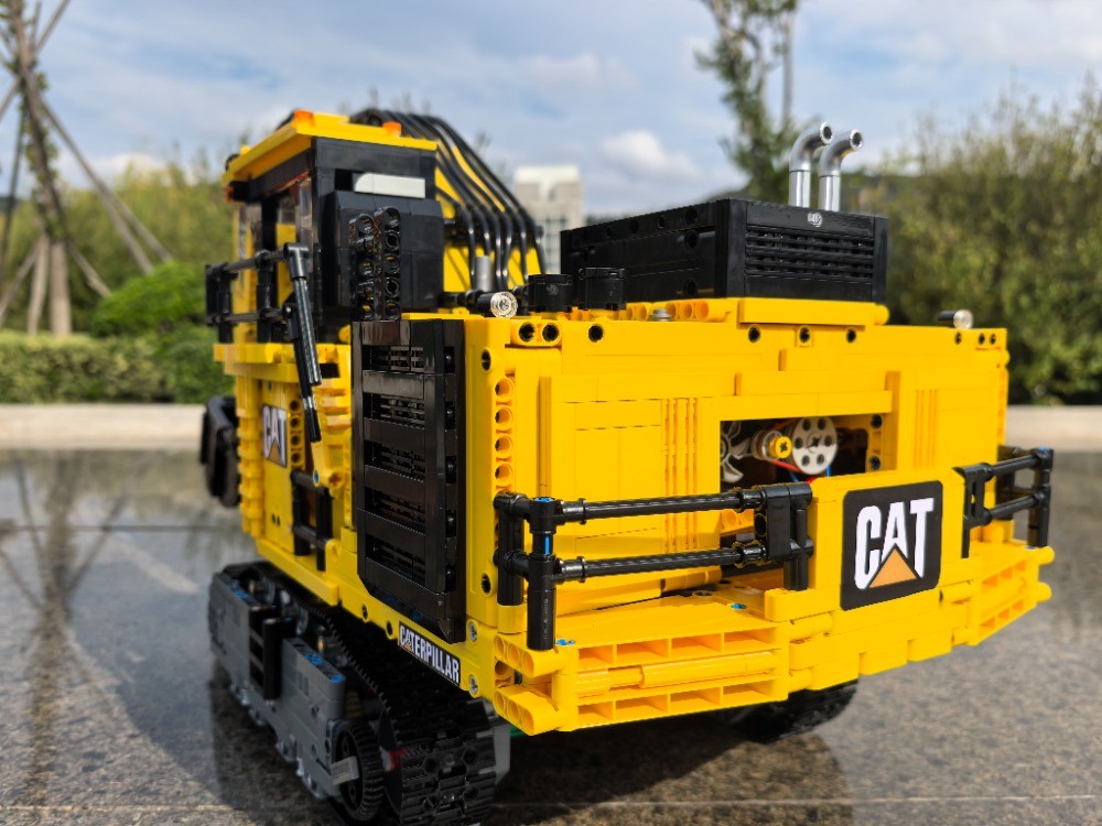 LEGO MOC-223188 Caterpillar 6020b backhoe mining excavator by ...