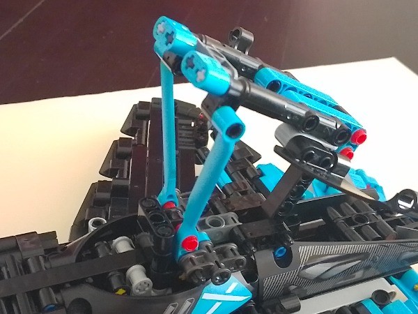 LEGO MOC 42162 Stand for F-22 Raptor (Bugatti Bolide) by stephane85 ...