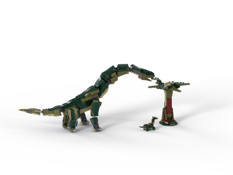 LEGO MOC-223136 31151-Brachiosaurus by Magical Bricks | Rebrickable ...