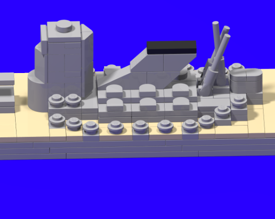 LEGO MOC-177492 1:560 scale japanese battleship Yamato(1945) by ...