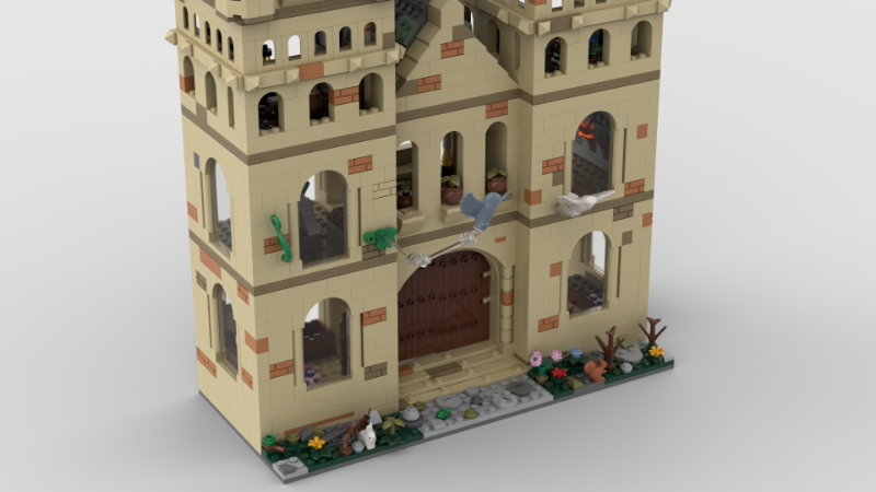 LEGO MOC-185698 Bell Tower by Polokot | Rebrickable - Build with LEGO