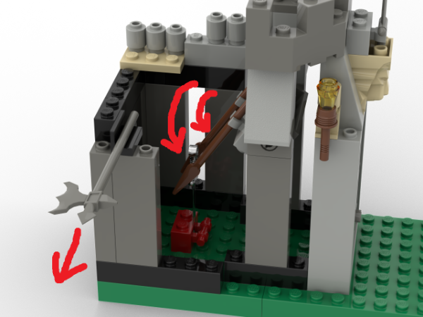 LEGO MOC-213470 Trapped Hall by snakehelios | Rebrickable - Build with LEGO