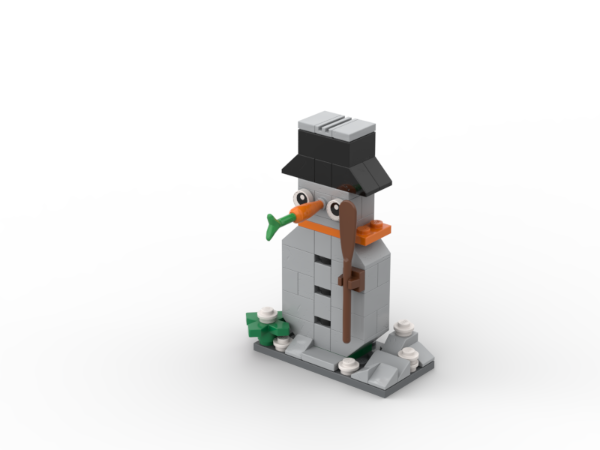 LEGO MOC Snowman by debweb | Rebrickable - Build with LEGO