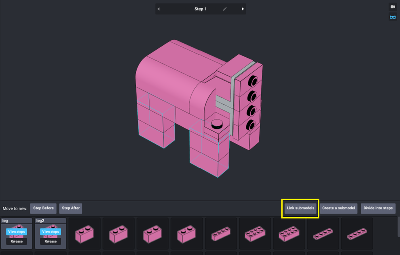 Rebrickable Help Guide: Studio - Making Instructions | Rebrickable ...