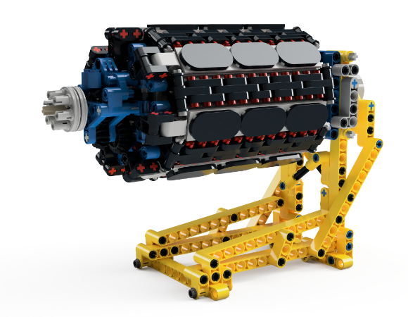 LEGO MOC 42 Cylinder Radial Engine - R-2160 Tornado by WPNGLS ...