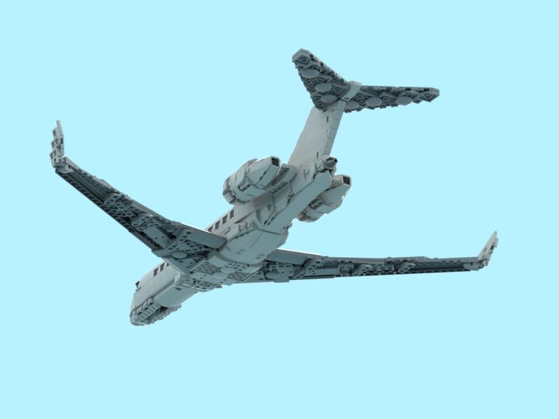LEGO MOC-238903 Bombardier Global 6000 by ryangc_productions ...