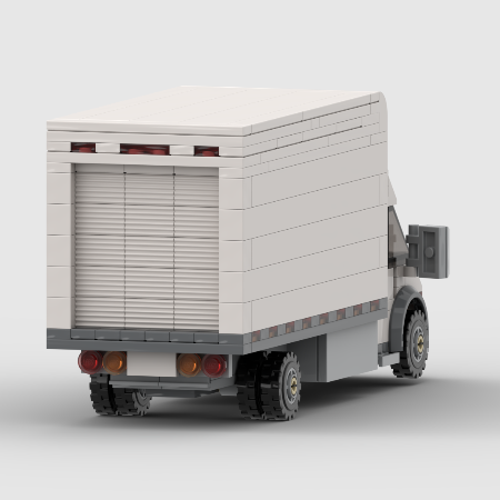 LEGO MOC-151076 Van based box truck. by CrazyCreeper39 | Rebrickable ...
