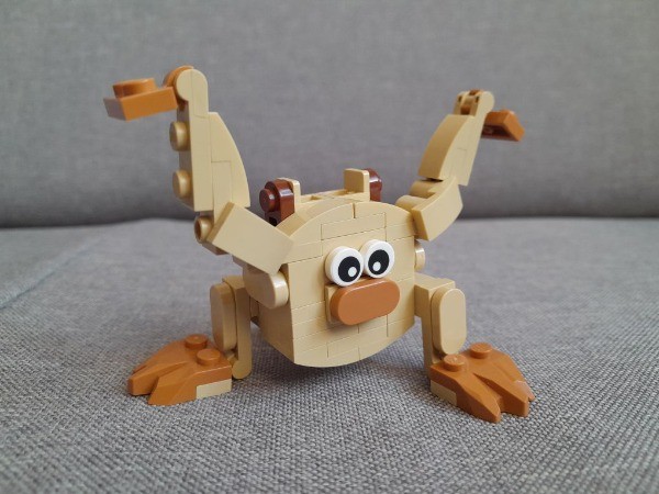 LEGO MOC 30666 Mankey (Pokemon) by Mmonk13 | Rebrickable - Build with LEGO