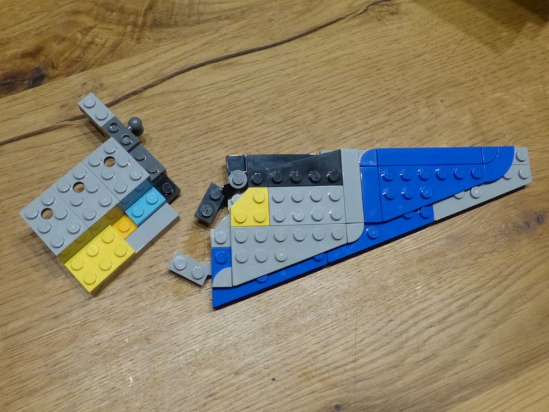 Review: 76286-1 - The Milano Spaceship | Rebrickable - Build with LEGO