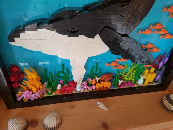 LEGO MOC Humpback Whale 3D Picture by Brick Forge | Rebrickable - Build ...