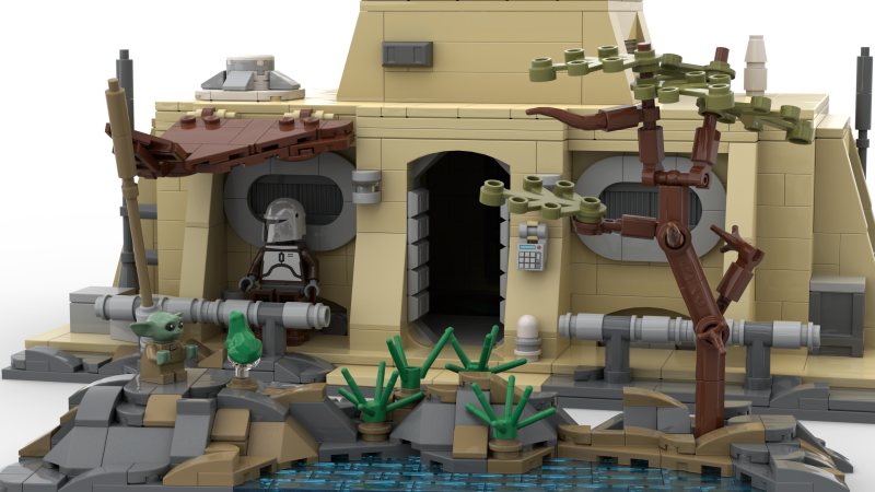 LEGO MOC The Mandalorian's Cabin by brickfolk | Rebrickable - Build ...