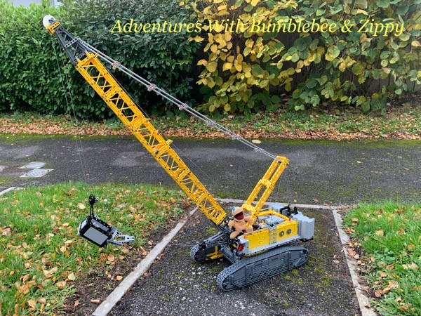 LEGO MOC 42146 Dragline Liebherr HS 8300 - RC alternate build by ...