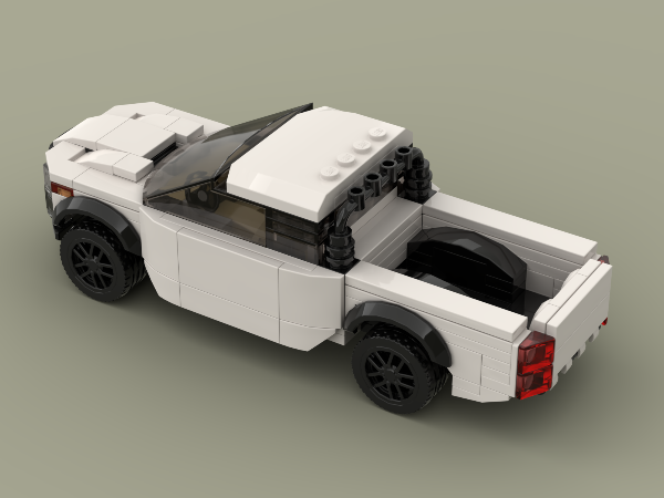 LEGO MOC Ford F-150 Truck (white) by Lego_Industries | Rebrickable ...