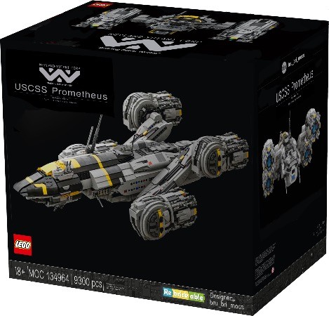 LEGO MOC USCSS Prometheus (Building instructions only) by bru_bri_mocs ...