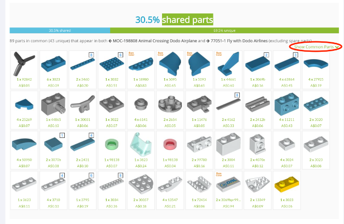 LEGO MOC Dodo Airplane by BrickiesEJRYAN | Rebrickable - Build with LEGO