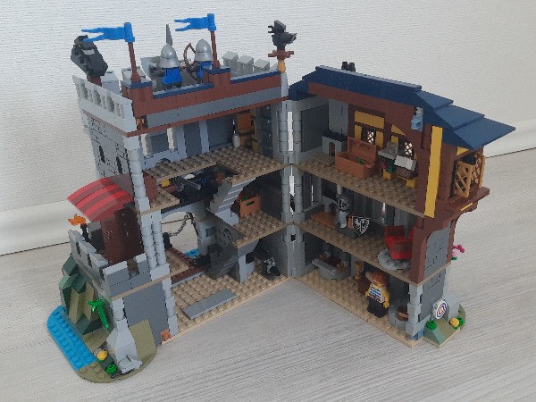 LEGO MOC Black Falcon's Fortified Tower by DrCdiff | Rebrickable ...