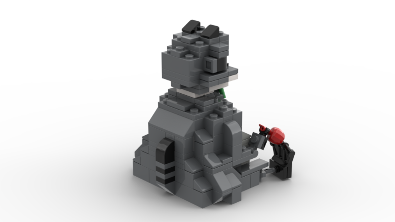LEGO MOC Raccoon by OwlClicker | Rebrickable - Build with LEGO