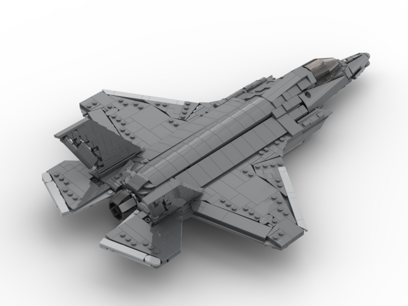 LEGO MOC-245882 1:35 scale Lockheed Martin F-35 A Lightning II by ...