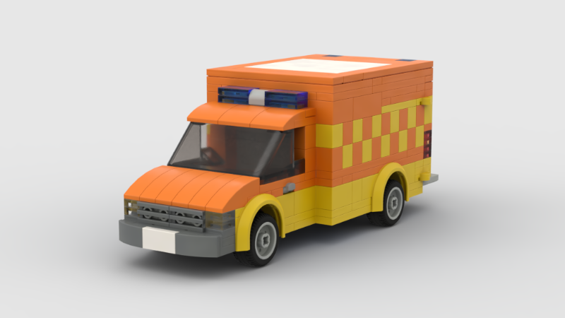 LEGO MOC [ FREE ] Hazmat rescue van by BT_studios | Rebrickable - Build ...