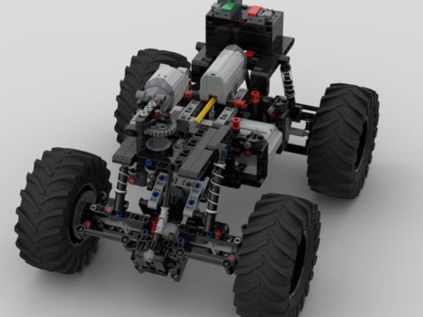 LEGO MOC PF RC crawler 4x4x4 by 2slaughter1 | Rebrickable - Build with LEGO
