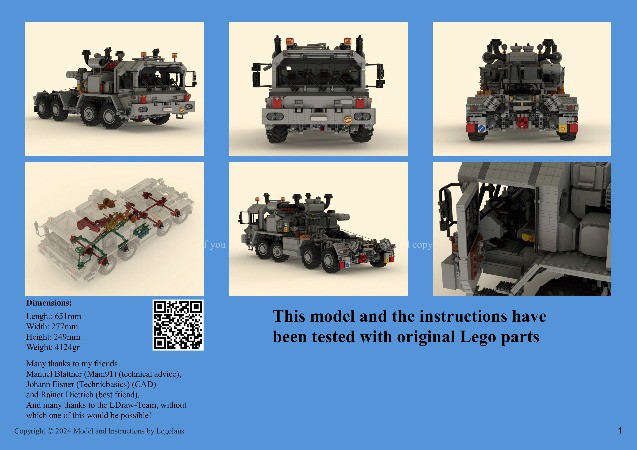 LEGO MOC Faun SLT Franziska Civilian Version by legolaus | Rebrickable ...