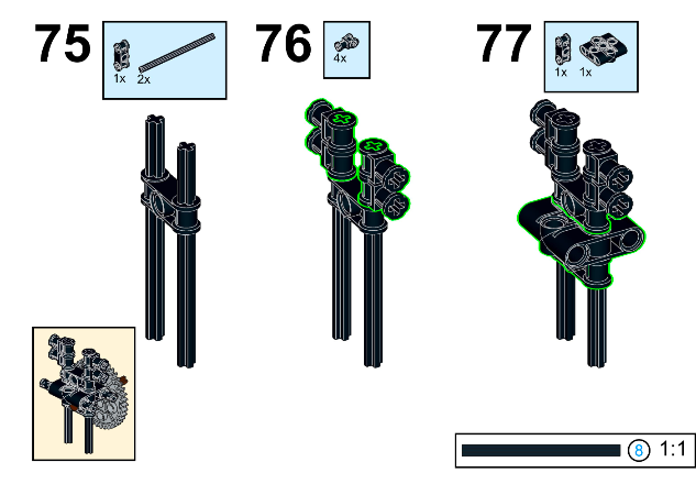 LEGO MOC Manitou MSI 30 Rough Terrain Forklift by Cyborg-Samurai ...