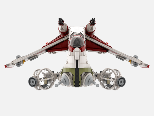 LEGO MOC Republic Gunship by Marius2002 | Rebrickable - Build with LEGO