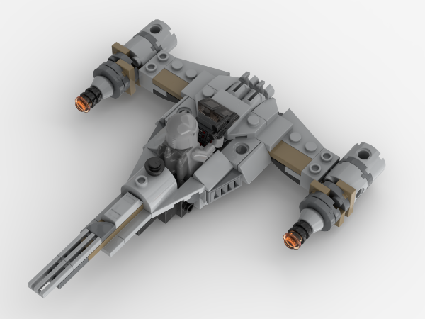 LEGO MOC Mando's N1 Starfighter - alt build of 75321 by Noctaerum ...