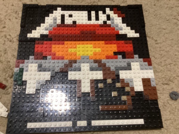 LEGO MOC Metallica Master Of Puppets Album Cover Art With Wall Mount by ...