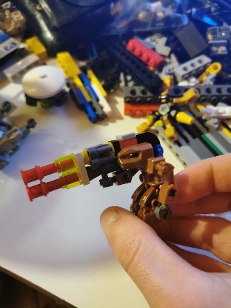 LEGO MOC Exo Force Robot Equipment by McMOC | Rebrickable - Build with LEGO