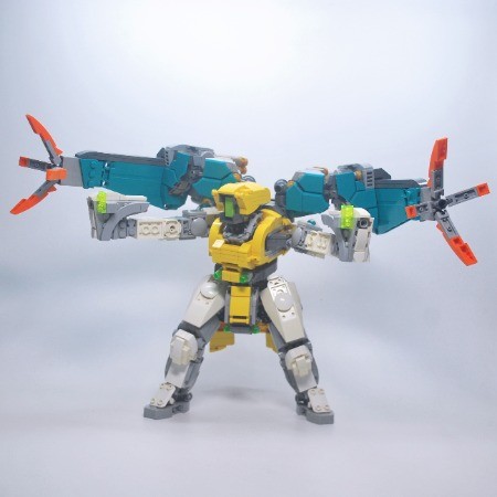 LEGO MOC Utility Mech by ketlogs_mechs_and_mocs | Rebrickable - Build ...