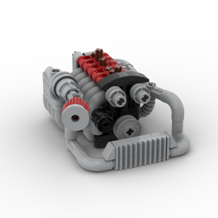 LEGO MOC 2jz engine by lego_xtremcar | Rebrickable - Build with LEGO