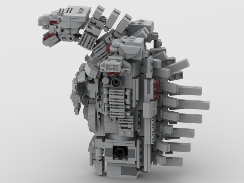 LEGO MOC-186535 Mechagodzilla 2021 by Sey_Builds | Rebrickable - Build with LEGO
