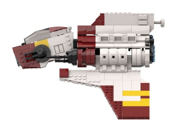 LEGO MOC Nu-class Attack Shuttle by LeslieLee | Rebrickable - Build ...