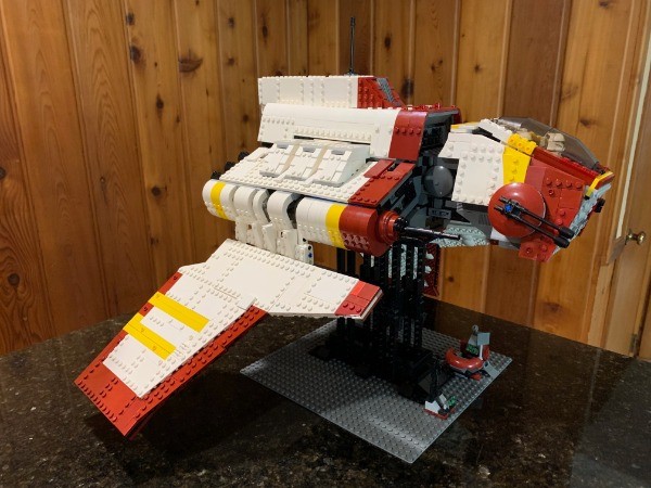 LEGO MOC-60420 Republic Nu-class Attack Shuttle - the Clone Wars (with ...