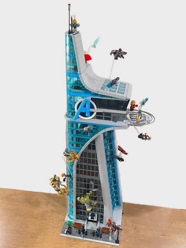 Review: 76269-1 - Avengers Tower | Rebrickable - Build with LEGO