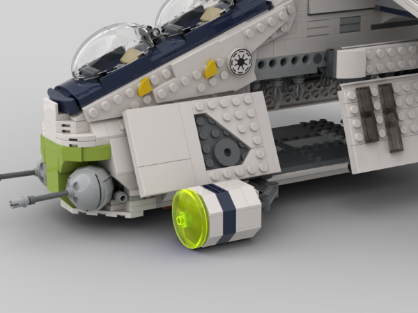 LEGO MOC Coruscant Guard Gunship Floodlights by ESG | Rebrickable ...