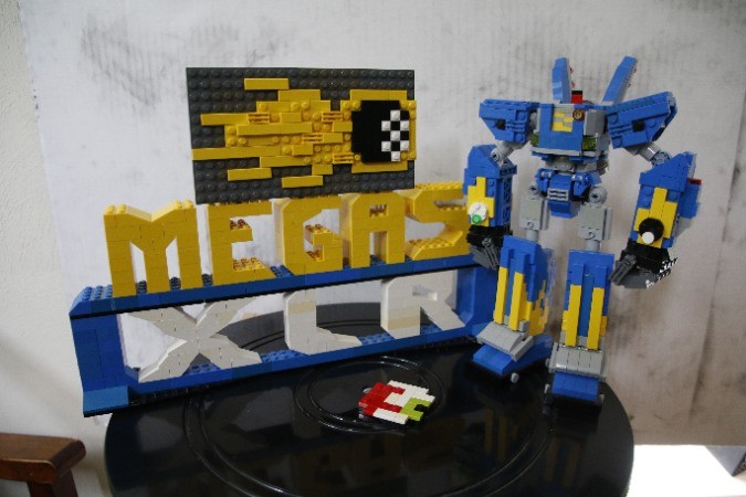 LEGO MOC Megas XLR Sign by D10MegasXLR | Rebrickable - Build with LEGO