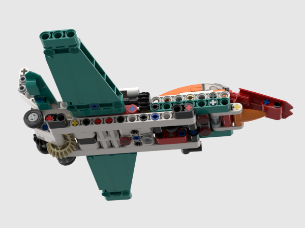 LEGO MOC-172049 Jet Plane by Raptor9889 | Rebrickable - Build with LEGO