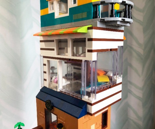 LEGO MOC Candy Shop module for Ball Run Tower by phoester | Rebrickable ...