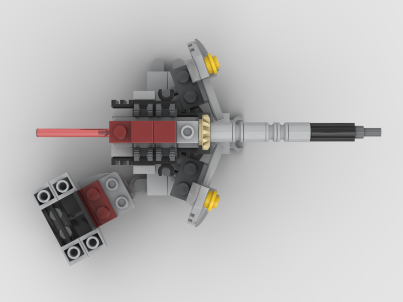 LEGO MOC-226621 Armored Artillery Cannon by TheOddGuy | Rebrickable ...