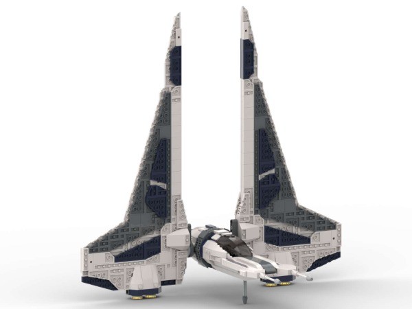 LEGO MOC Mandalorian starfighter Kom'rk-class fighter by LeslieLee ...