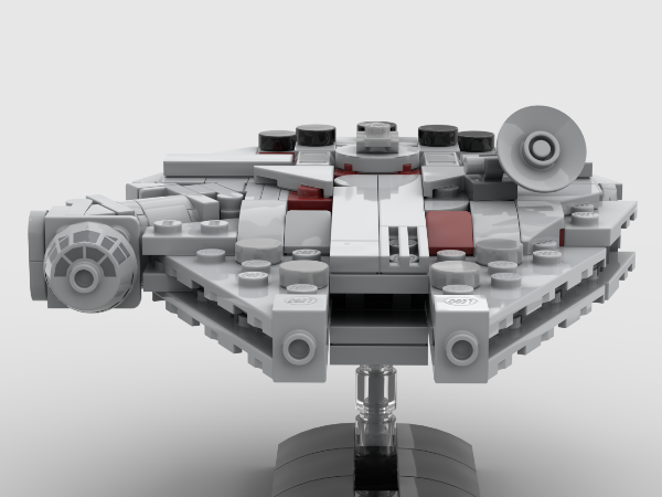 LEGO MOC Millenium Falcon - Micro Scale by Mac10goesBRRRT | Rebrickable ...